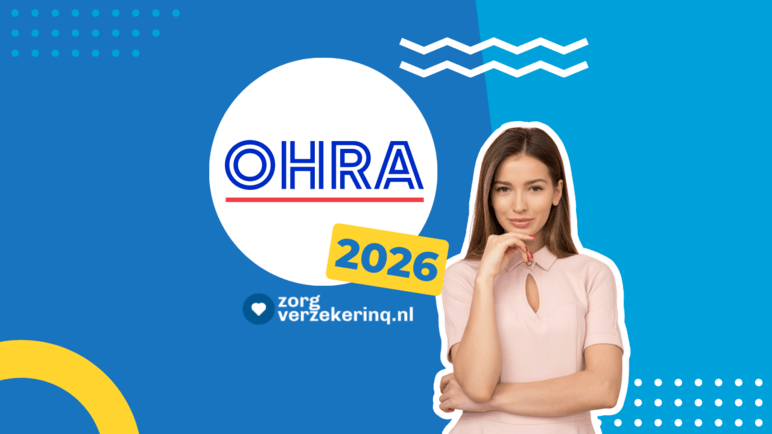 OHRA zorgverzekering 2026 » Premie vanaf 144,55 p/m